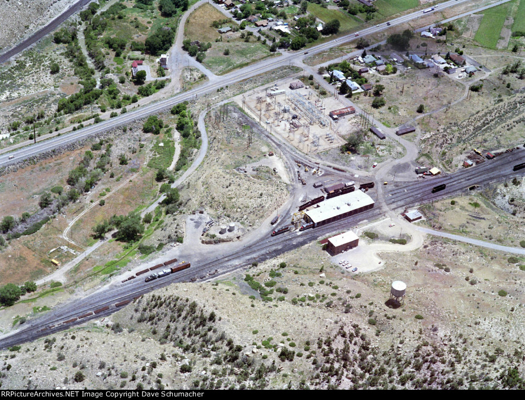 Utah Railway Shop Aerial